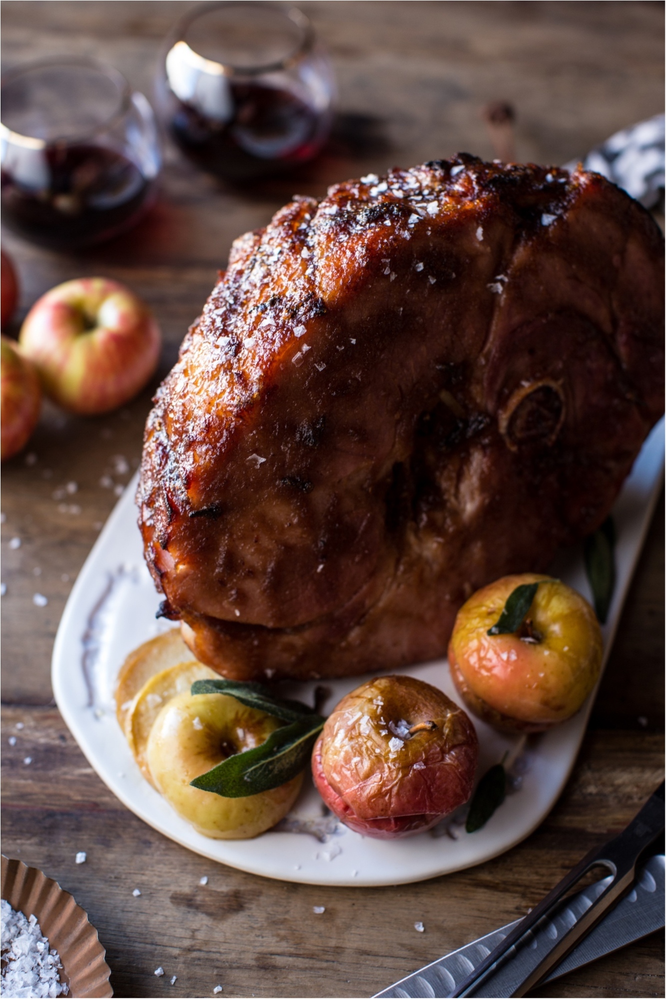 Apple Butter Glazed Ham | The Inspired Home